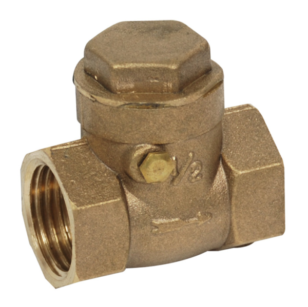 Válvula check de pase horizontal (bronce nacional) – MASIND S.A.C